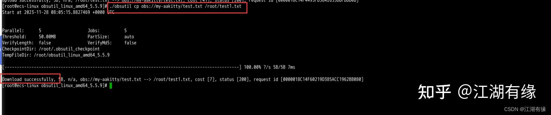 使用obsutil工具在OBS上完成基本的数据存取【玩转华为云】 - 知乎