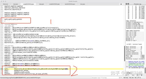 GAMS编写CGE模型代码第三篇：一个简单的静态单区域CGE模型代码编写 - 知乎