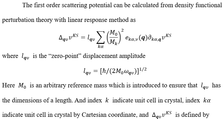 how to calculate electron-phonon coupling and electrical resistivity of simple metal system - 知乎