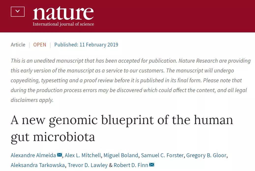 2019年顶级期刊Nature刊发的10项生物医学重磅研究 - 知乎