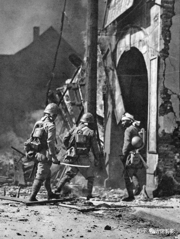 老照片：中日战争中最惨烈的淞沪会战 - 知乎
