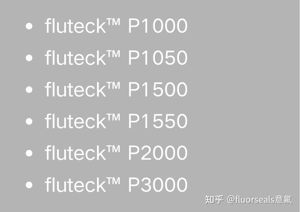 意氟聚四氟乙烯PTFE产品线：𝐟𝐥𝐮𝐭𝐞𝐜𝐤™ 𝐏 - 知乎