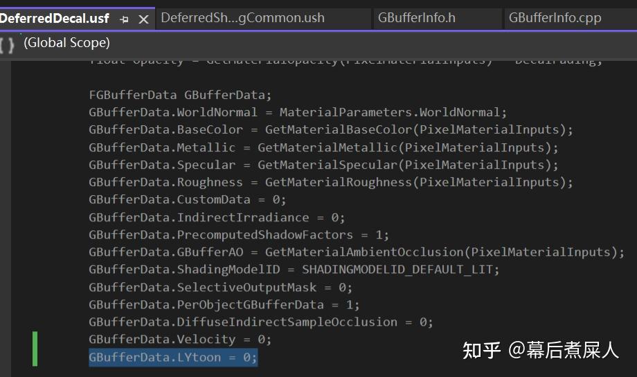 UE5.2 Custom Gbuffer - 知乎