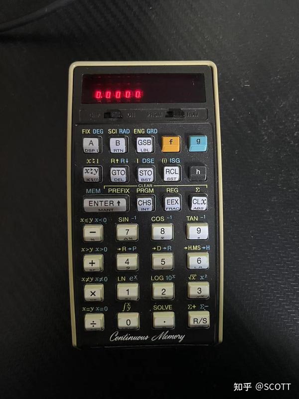 不同类型的HP34C - 知乎