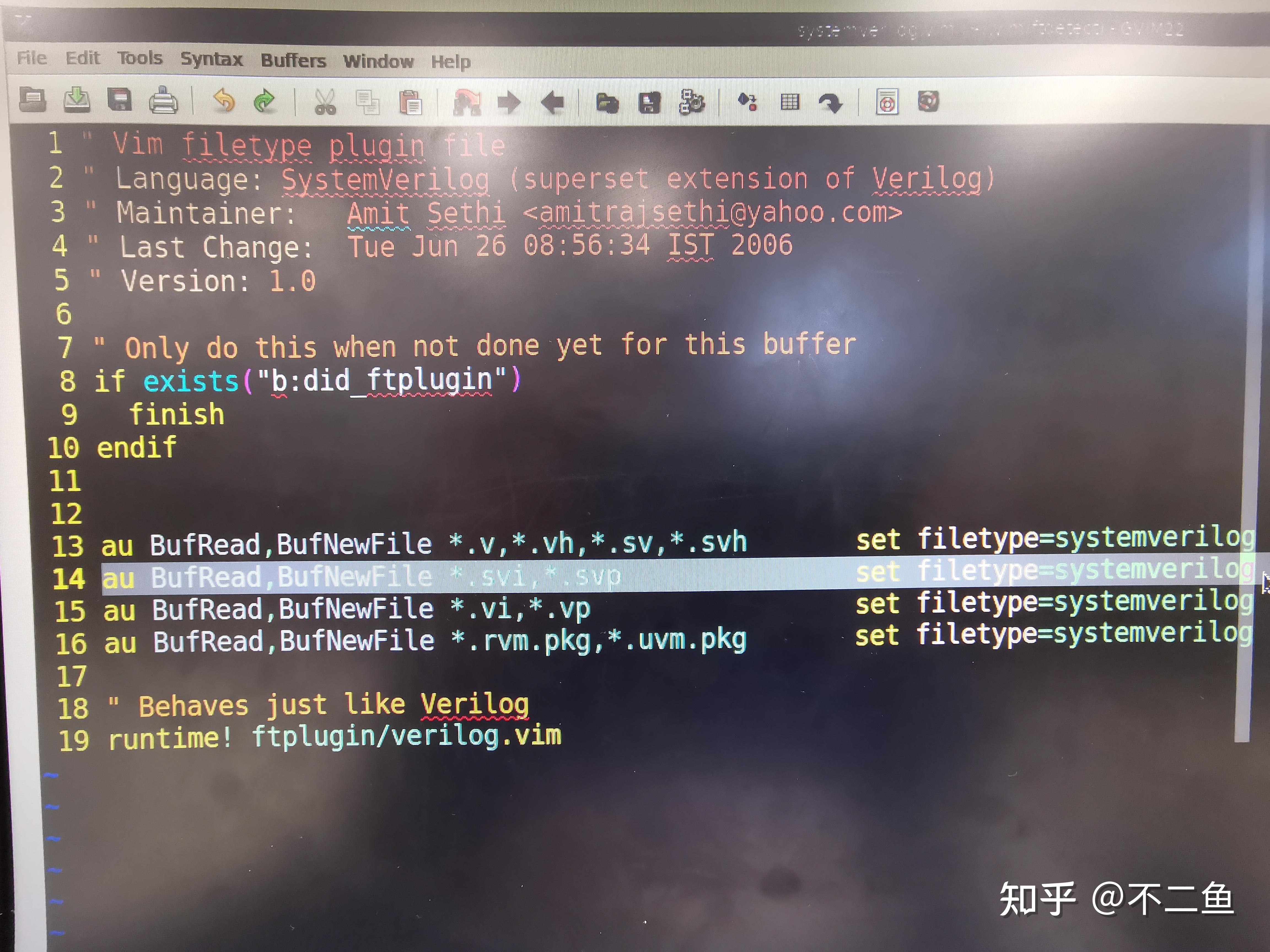 IC验证入门基础01-Vim的配置 - 知乎