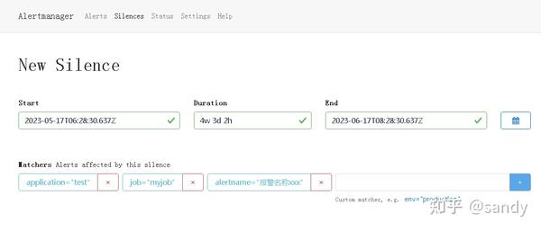 AlertManager告警静音高级设置 - 知乎