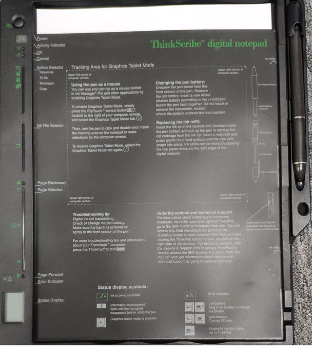 2001年ThinkPad TransNote：笔记本+手写输入+两段翻转屏幕 - 知乎