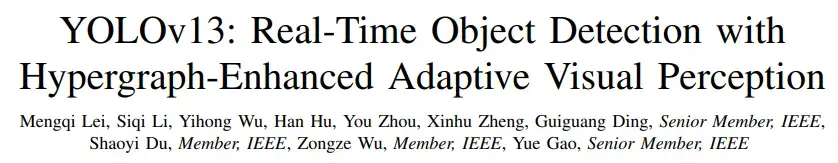 YOLOv13重磅发布！Coovally平台可一键调用，体验超图建模带来的检测性能飞跃 - 知乎