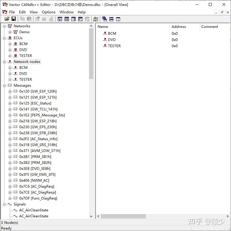 CAN DBC文件介绍及制作方法 - 知乎