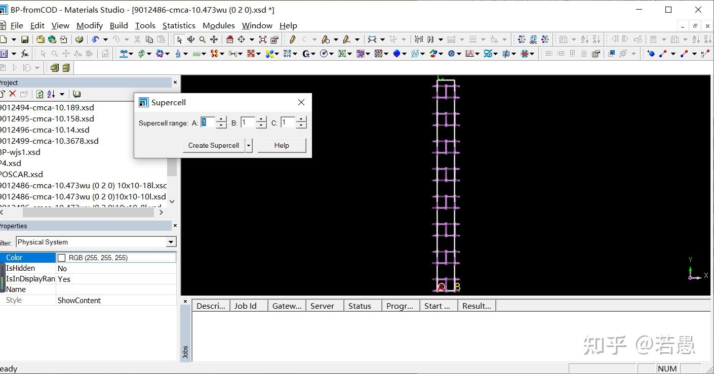 material studio如何建立多层晶体模型 - 知乎
