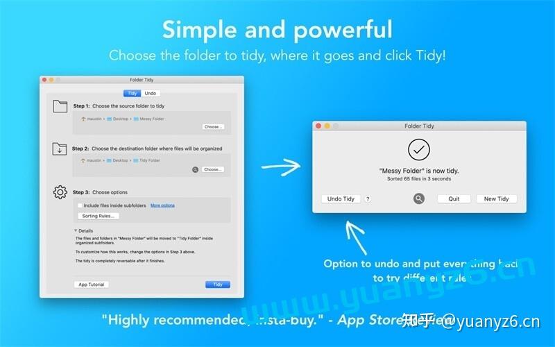 Folder Tidy for Mac (文件快速分类整理工具) v2.8.5 - 知乎