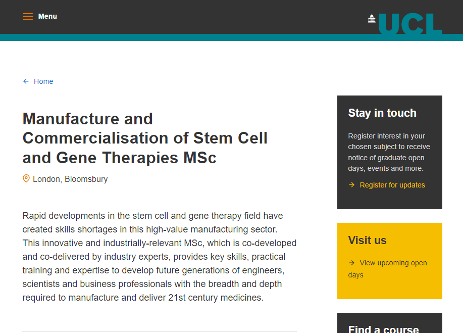 关于UCL新开专业，你需要知道的都在这了 - 知乎
