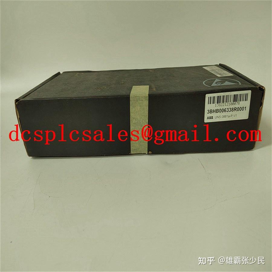 ABB UNS2880B-P V1 与在线或离线数据配合使用 - 知乎