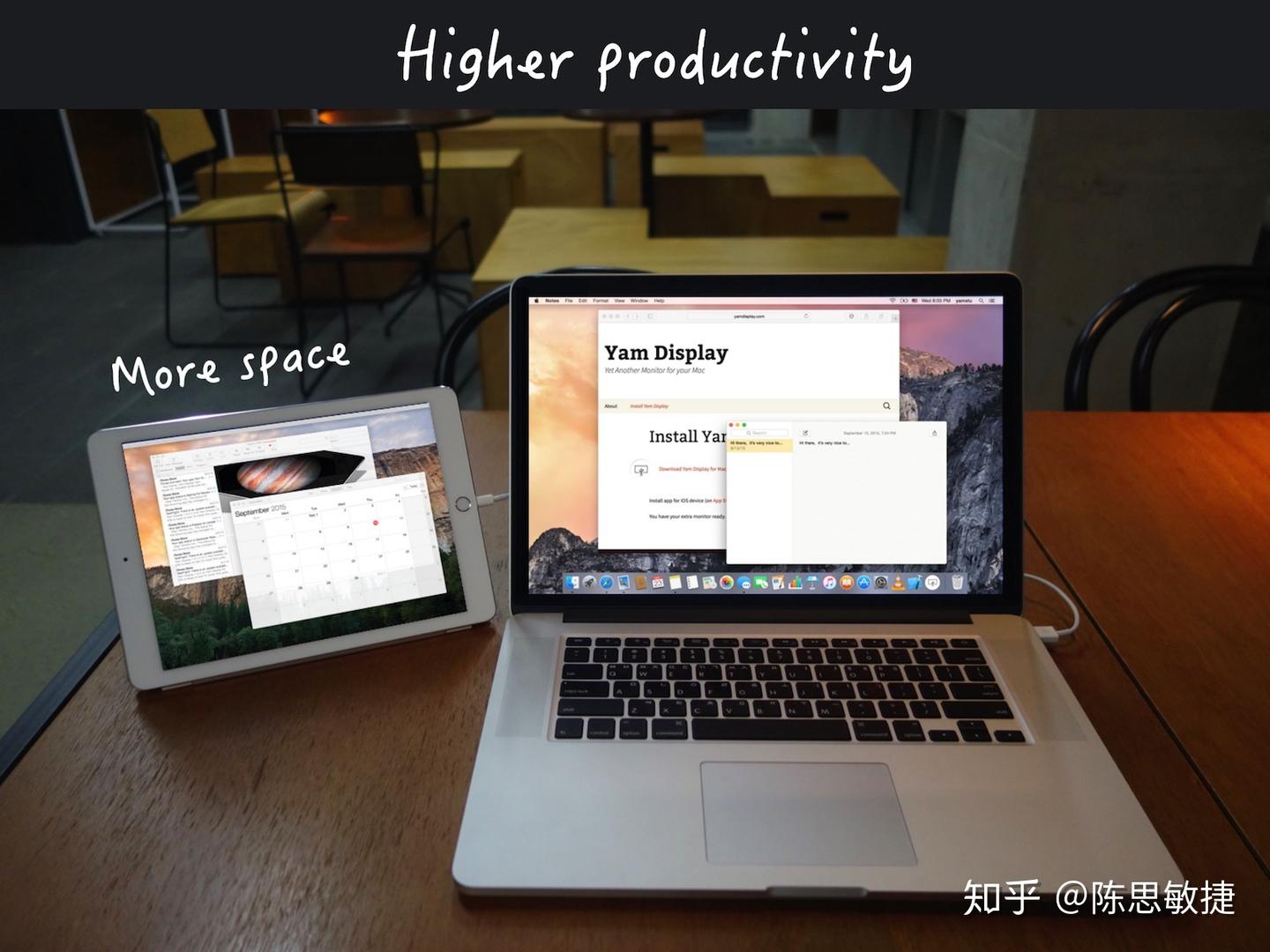 Yam Display-免费Mac扩展屏，让旧iPad成为Mac的第二个外接屏！ - 知乎