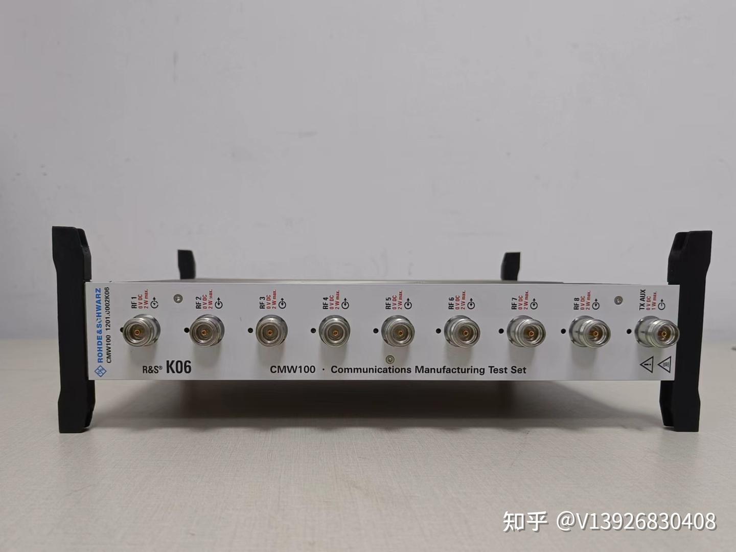 德国 罗德施瓦茨R&S CMW100 无线综合测试仪 - 知乎