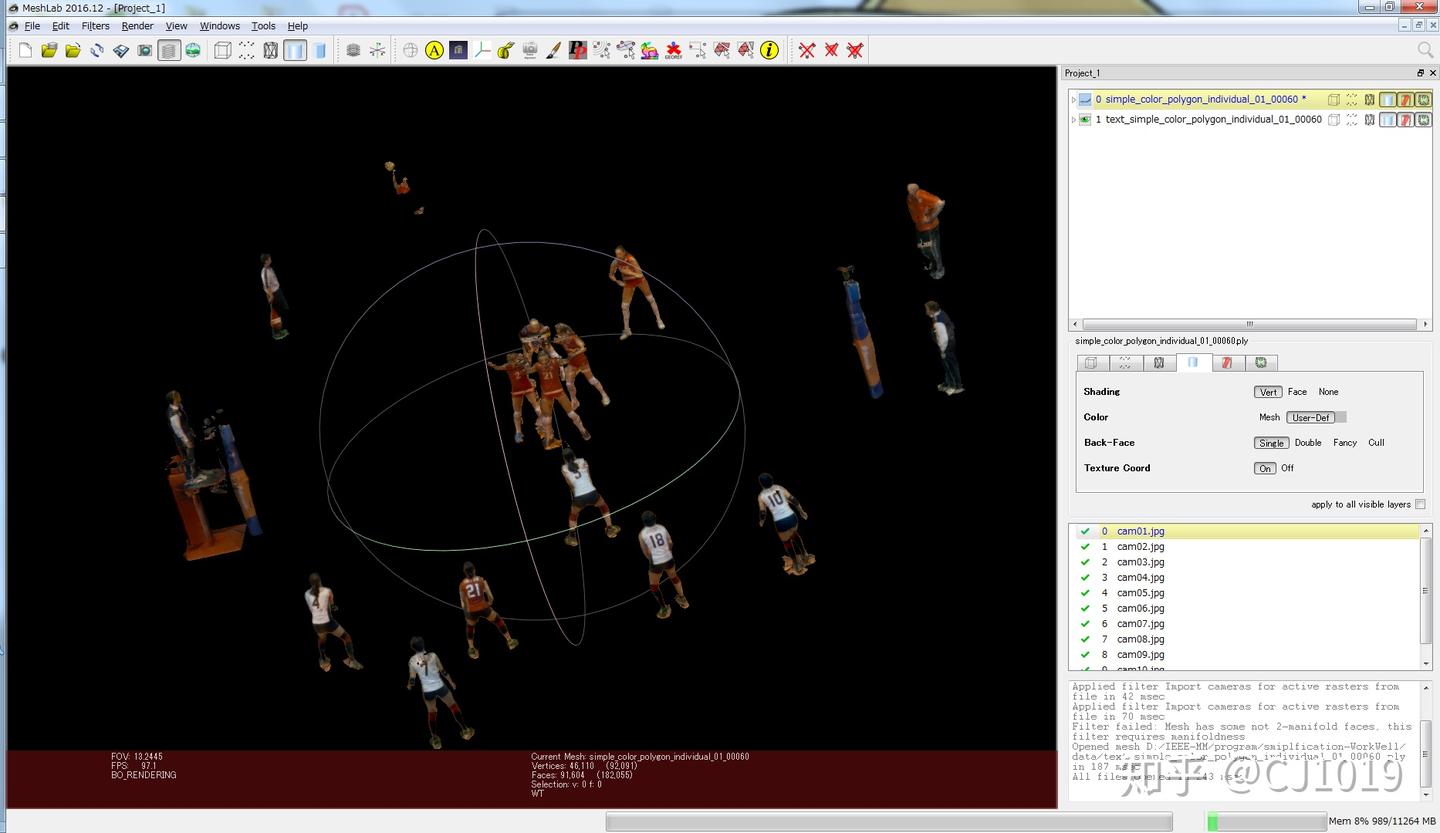 使用meshlab完成texture mapping - 知乎