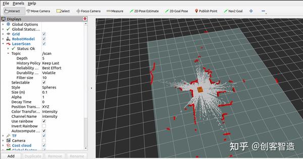 walking机器人入门教程-slam_toolbox算法建图 - 知乎