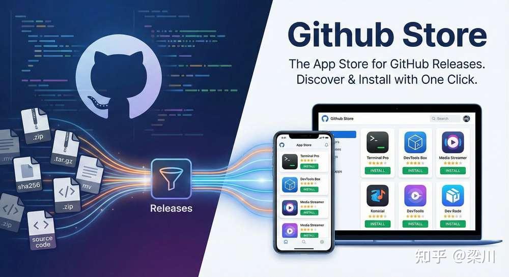 Github Store，开源Github应用商店，像逛 Google Play 或 App Store 一样浏览和安装开源软件 - 知乎