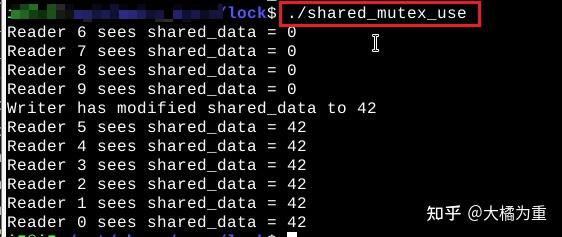 std::shared_mutex使用 - 知乎