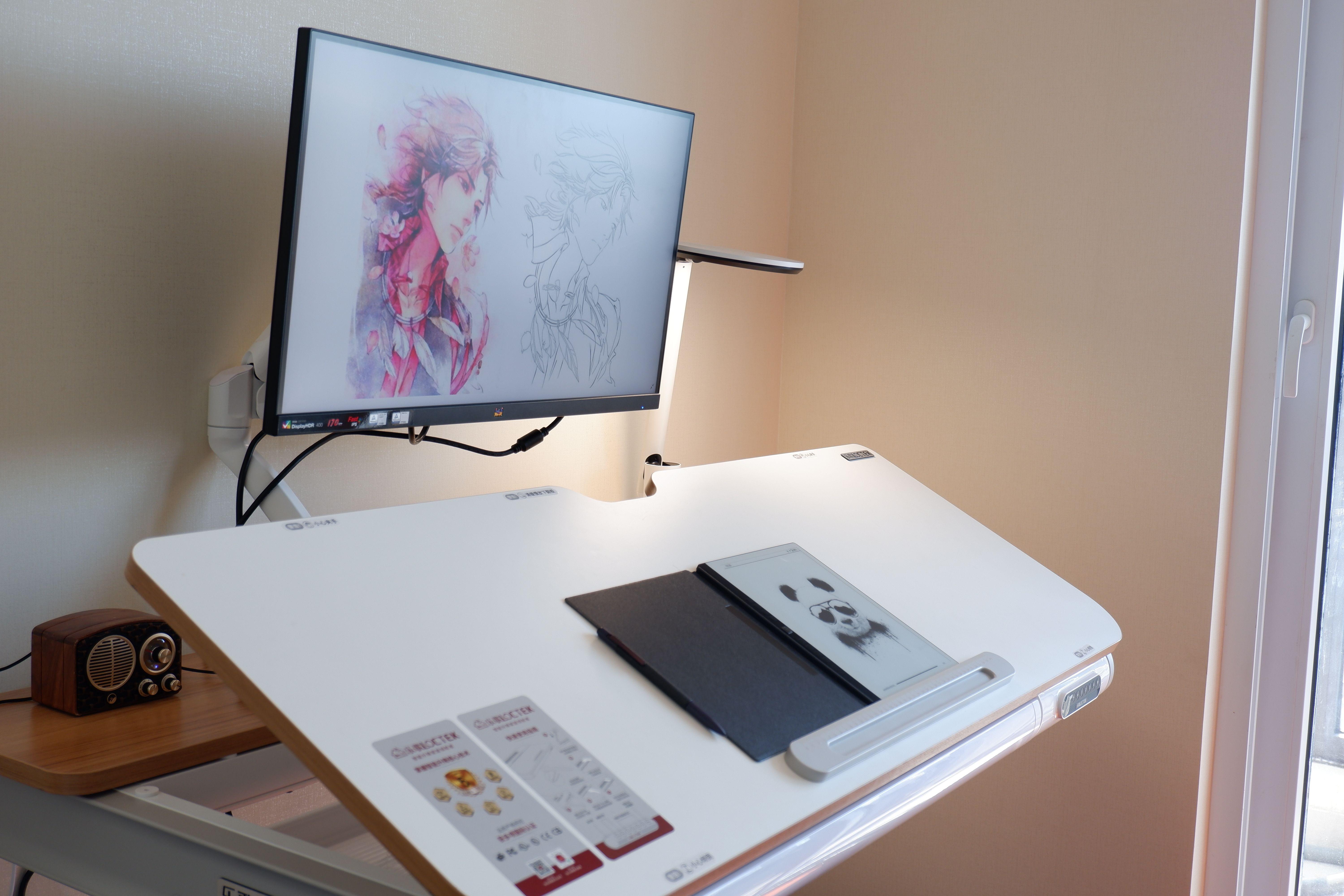 可以把桌面抬起来的电动升降桌：乐歌IE7 - 知乎