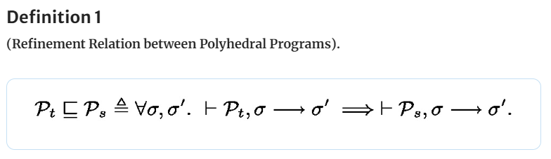 TASE'24 Verified Validation for Affine Scheduling in Polyhedral Compilation - 知乎