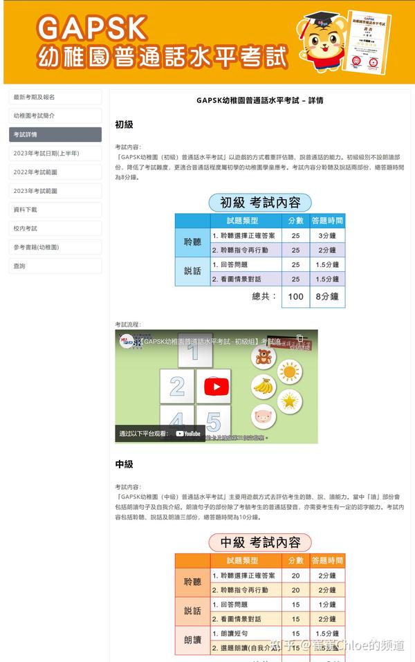 香港GAPSK普通话等级考试梳理来了 - 知乎