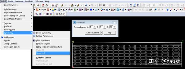 Materials Studio教程（九）：构建碳纳米管 - 知乎