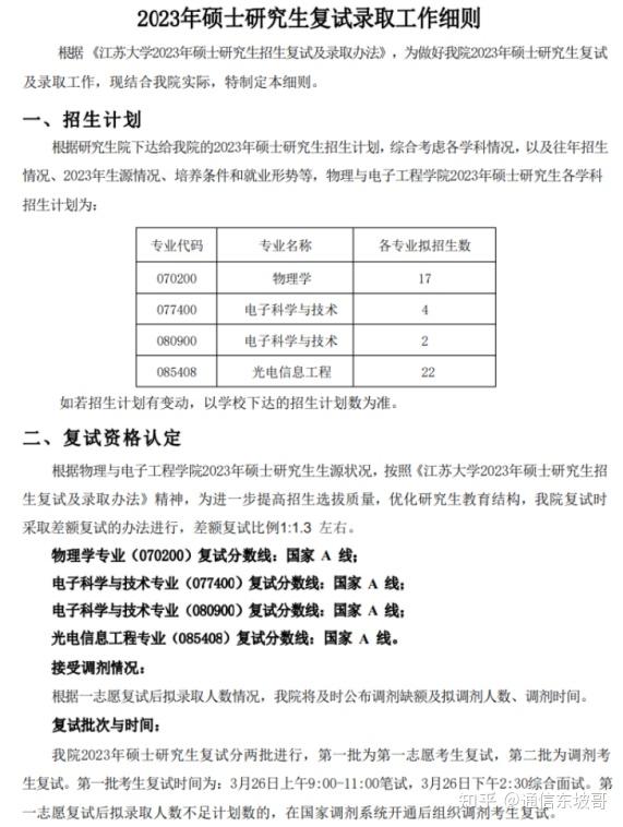 23电子调剂必看！各大高校公布2023考研调剂公告（二十六），持续更新中…… - 知乎