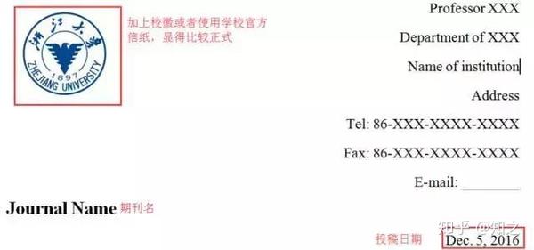 SCI论文投稿前，Cover letter（介绍信）如何写？ - 知乎