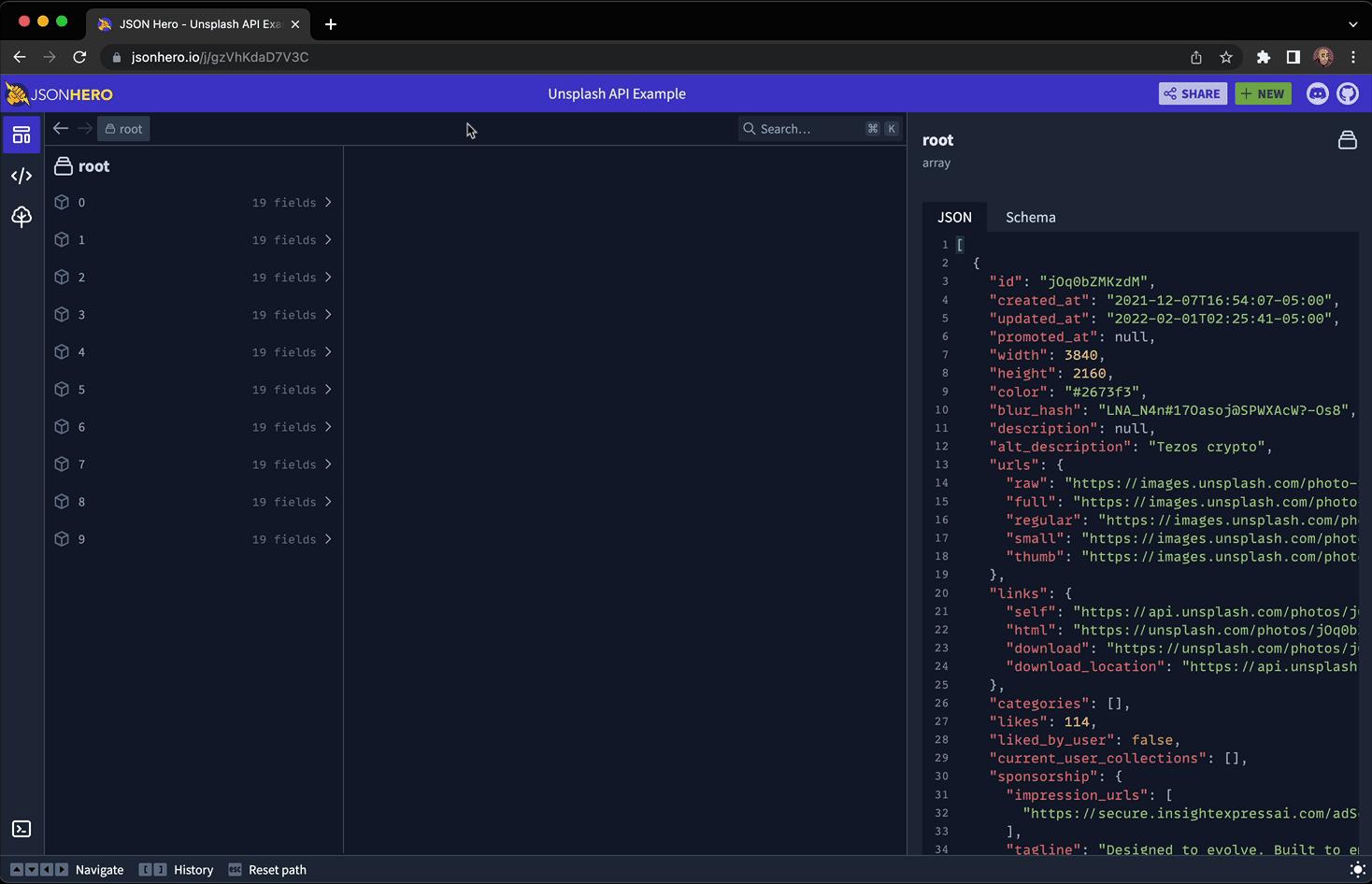 8K star！功能强大的开源JSON可视神器 - 知乎