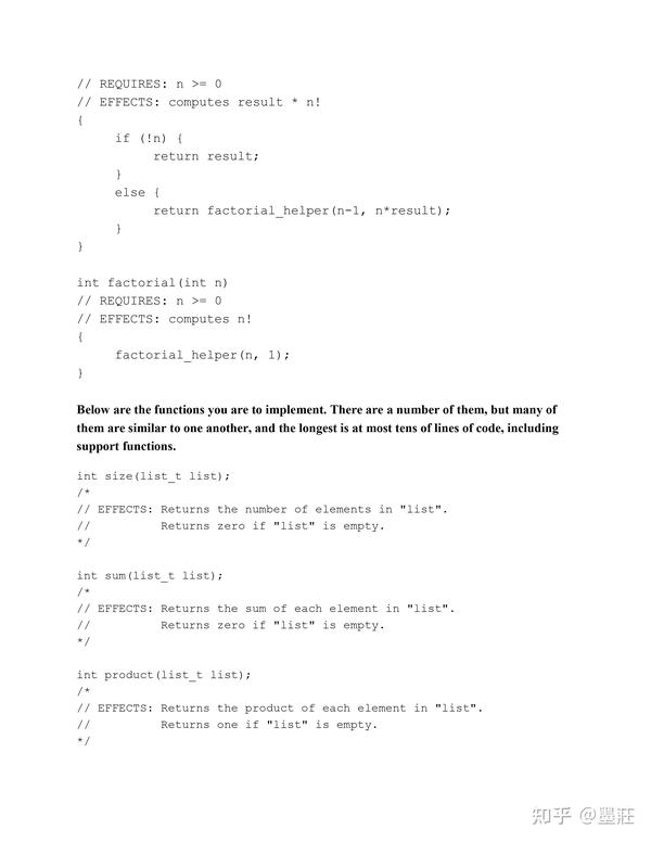 Project Two: Recursion - 知乎