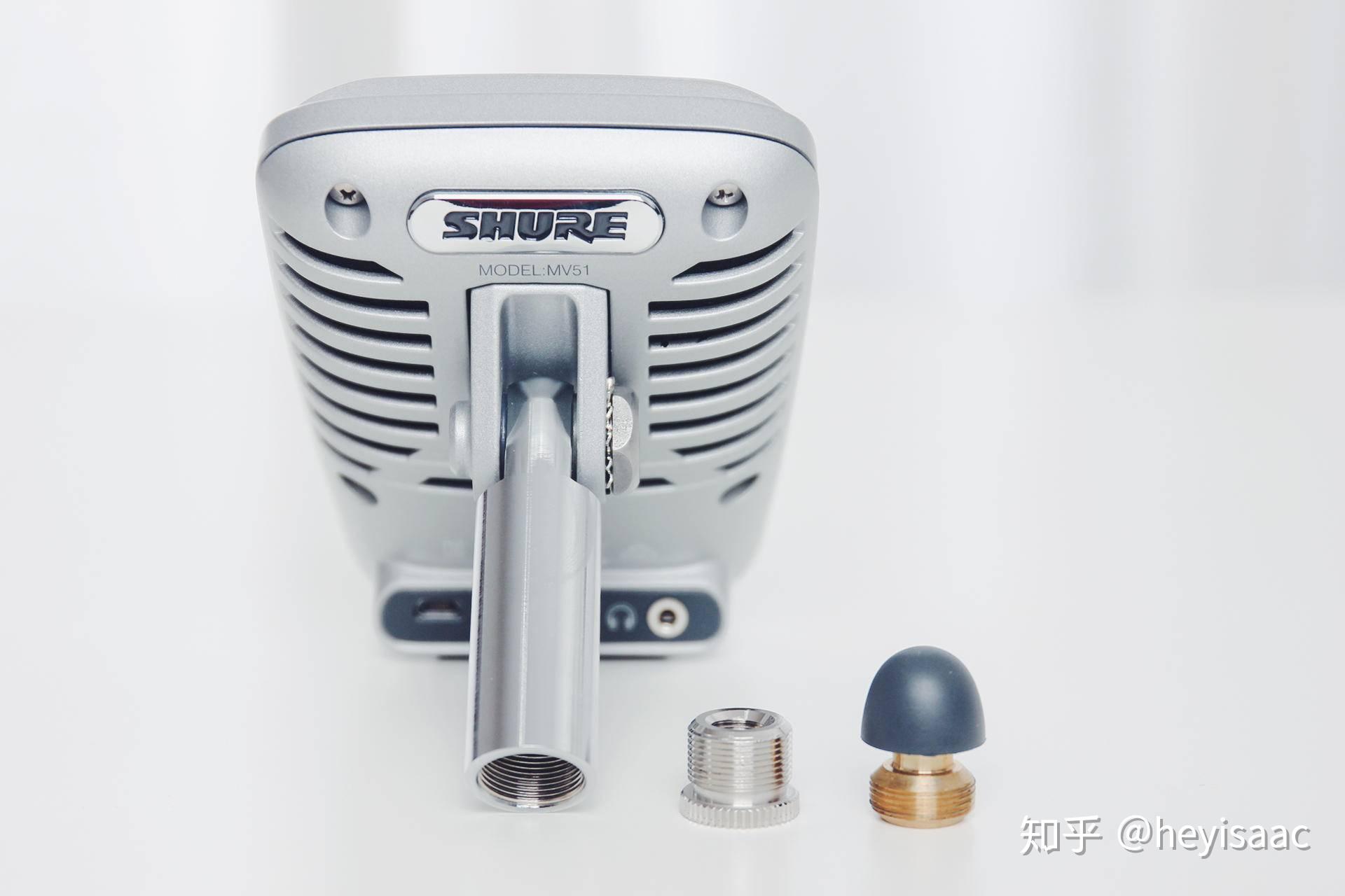 怀旧复古造型，SHURE MV51手机电脑双用麦克风上手体验 - 知乎