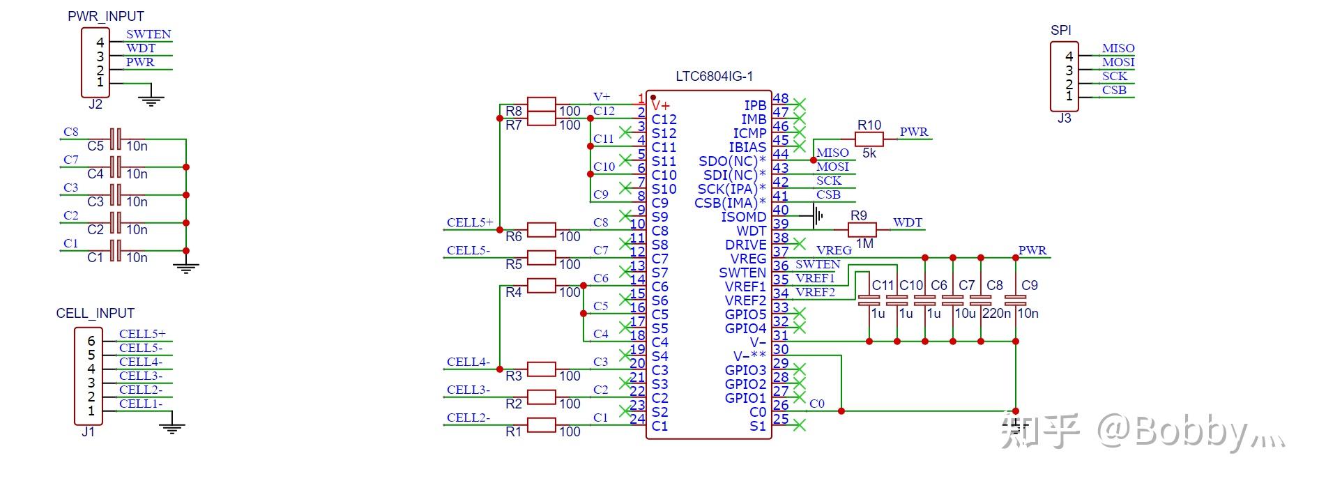FSEC自制BMS第一步：从零开发使用LTC6804采集电池电压 - 知乎