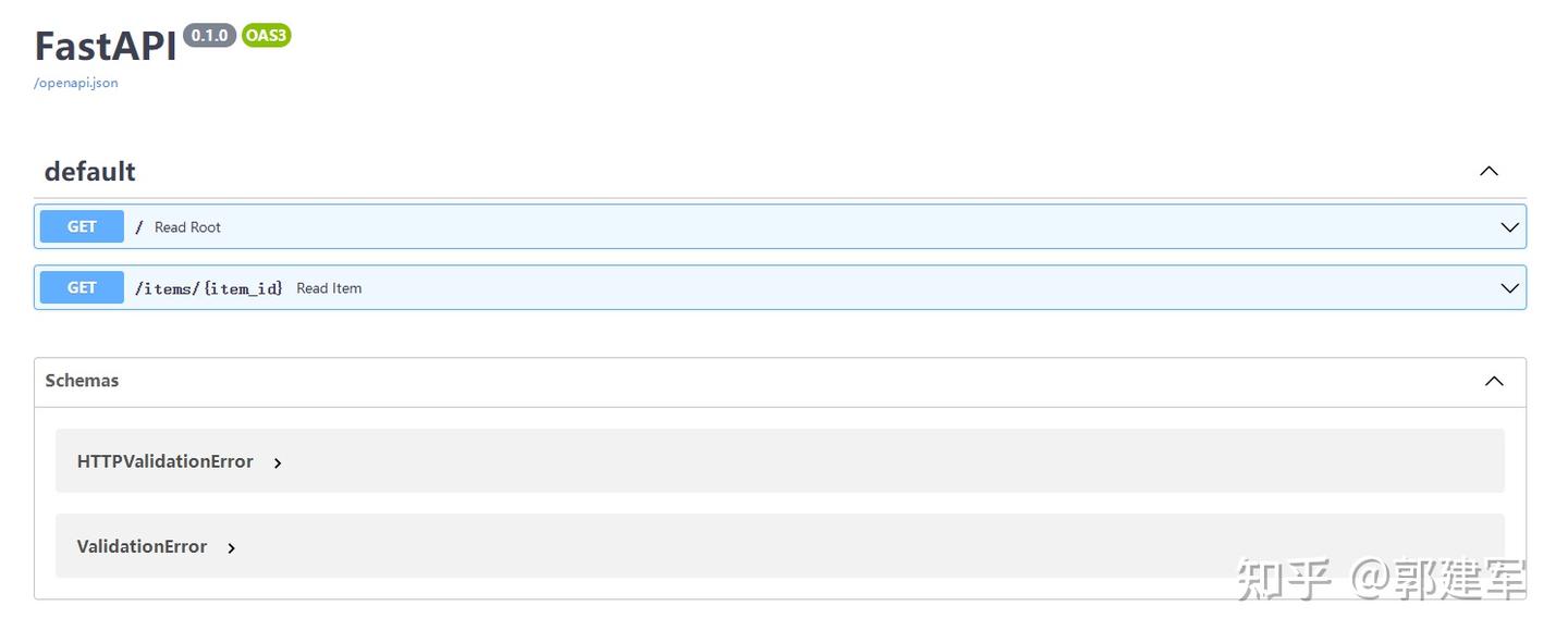 2.FastAPI API文档 - 知乎