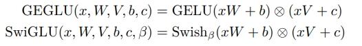 昇腾大模型|结构组件-2——ReLU、GeLU、SwiGLU、GeGLU - 知乎