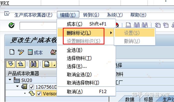 SAP-问题篇-17-KKF6N创建成本收集器时物料的控制级别不能选择【生产版本】，默认是生产工厂/计划编制计划 - 知乎