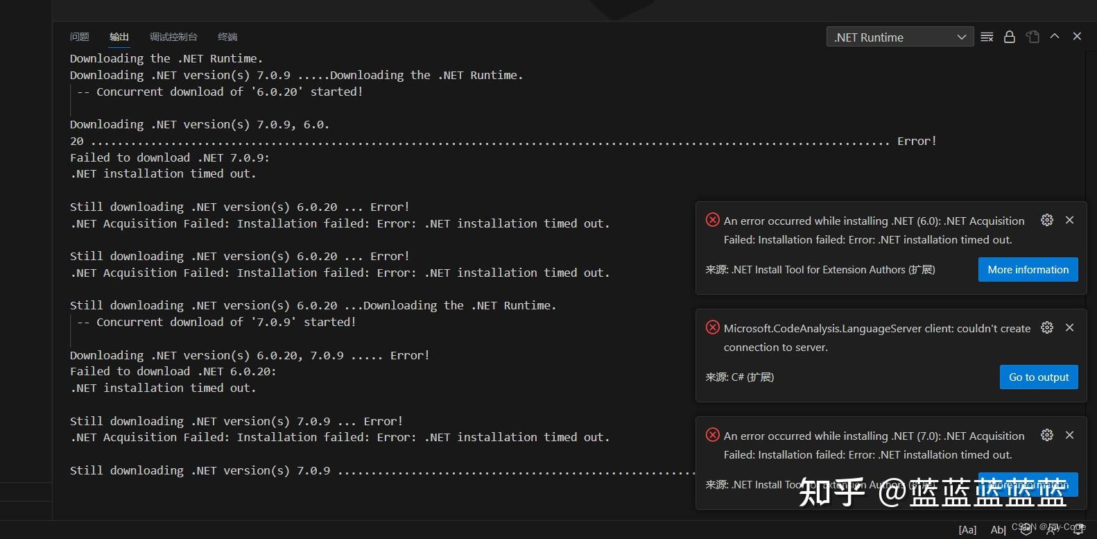 解决VSC中使用Unity插件时“download the .NET Runtime.”的问题 - 知乎
