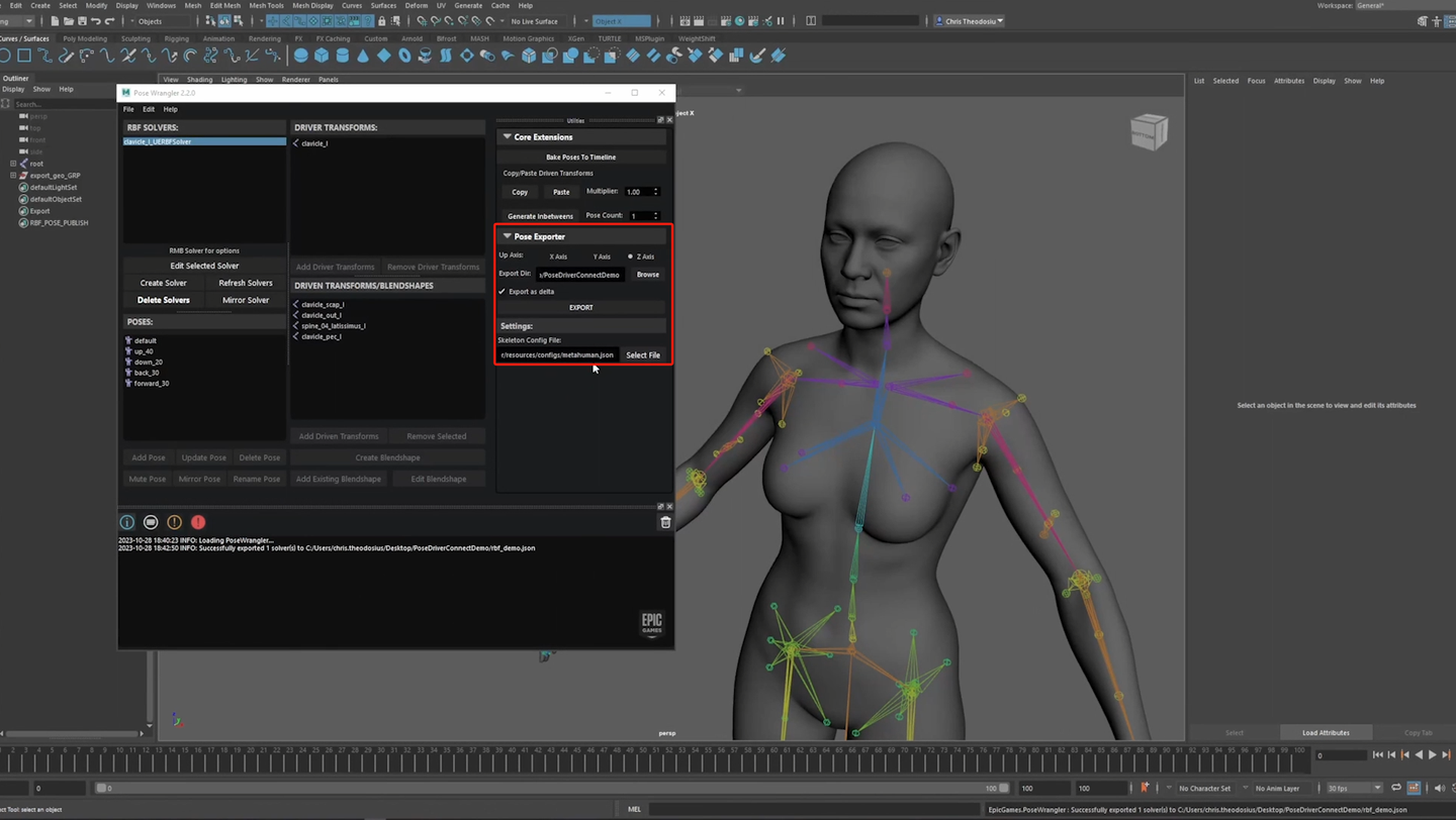 【UE5】使用全新PoseDriverConnect工具集插件在Maya和UE中创建姿势修型动画 - 知乎