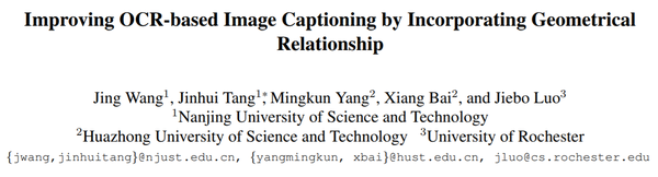 CVPR2021 | image caption | Improving OCR-based Image Captioning - 知乎