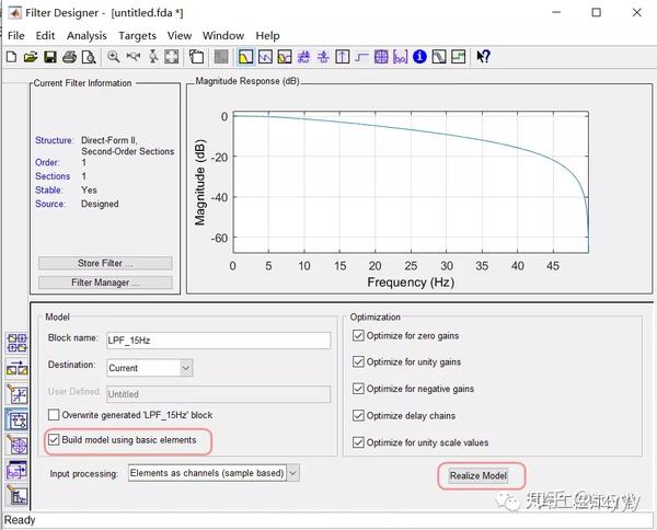 [控制相关] 滤波器2_使用fdatool以及建模设计 - 知乎