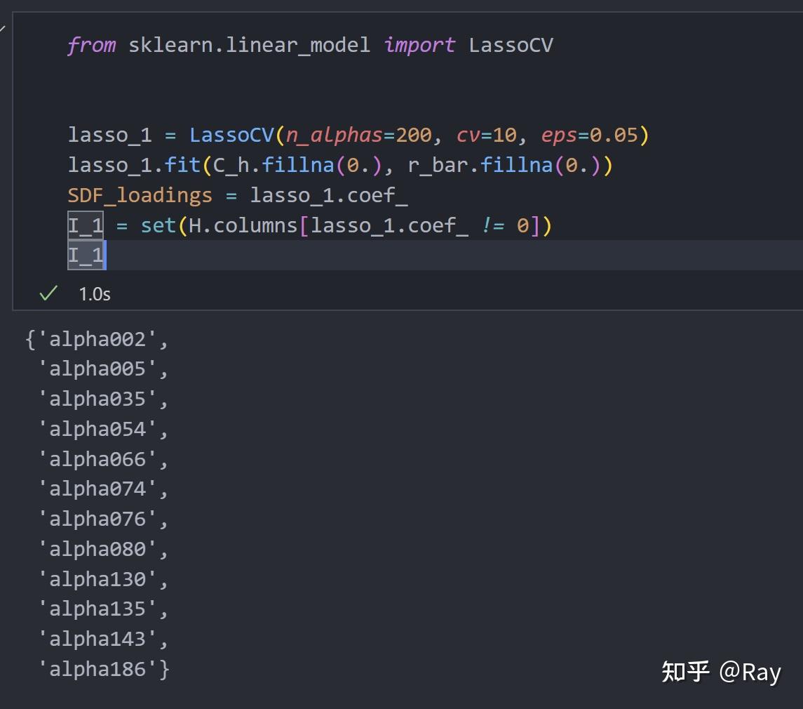 ML阅读笔记-No.017-Double-Selection Lasso Python Implementation - 知乎
