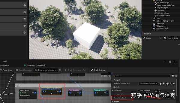UE5.1 PCG plugin探索(UE5程序化生成/Procedural Content Generation Framework) - 知乎
