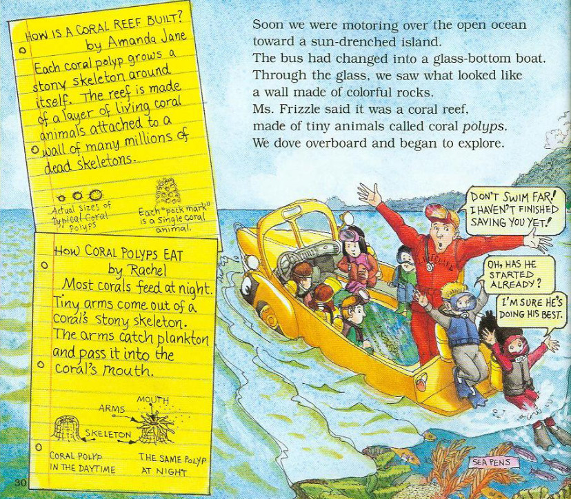 《神奇校车The Magic School Bus》1-4季全52集中英文版绘本+音频+视频合集 - 知乎