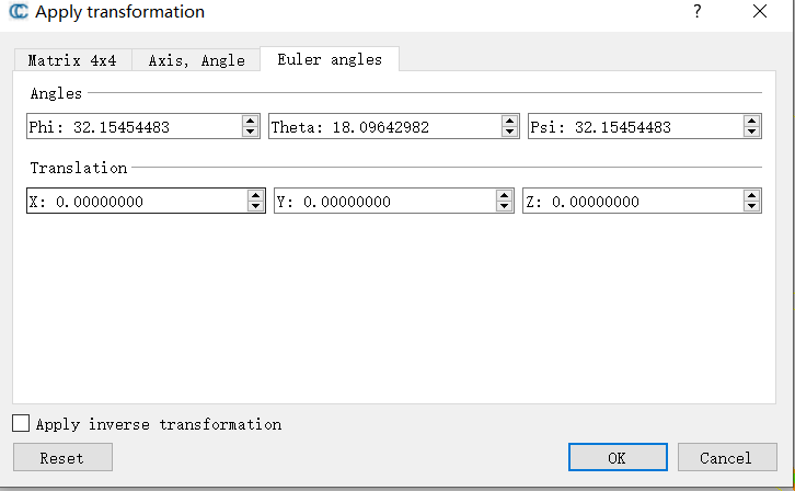 CloudCompare 点云变换 - 知乎