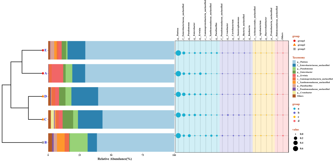 R绘图模板——进化树+柱状堆积图+热图！ - 知乎