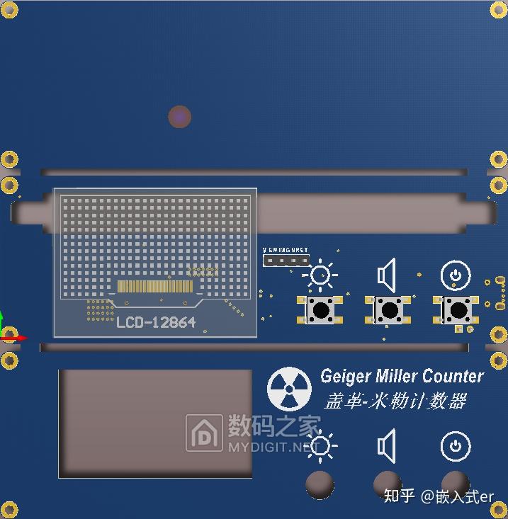 Diy自制盖革计数器 辐射检测 知乎