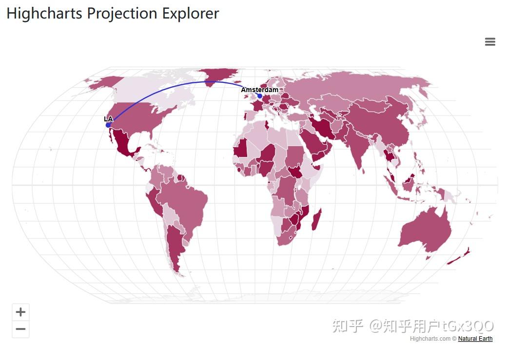 Highcharts- maps地图点和线的定义 - 知乎