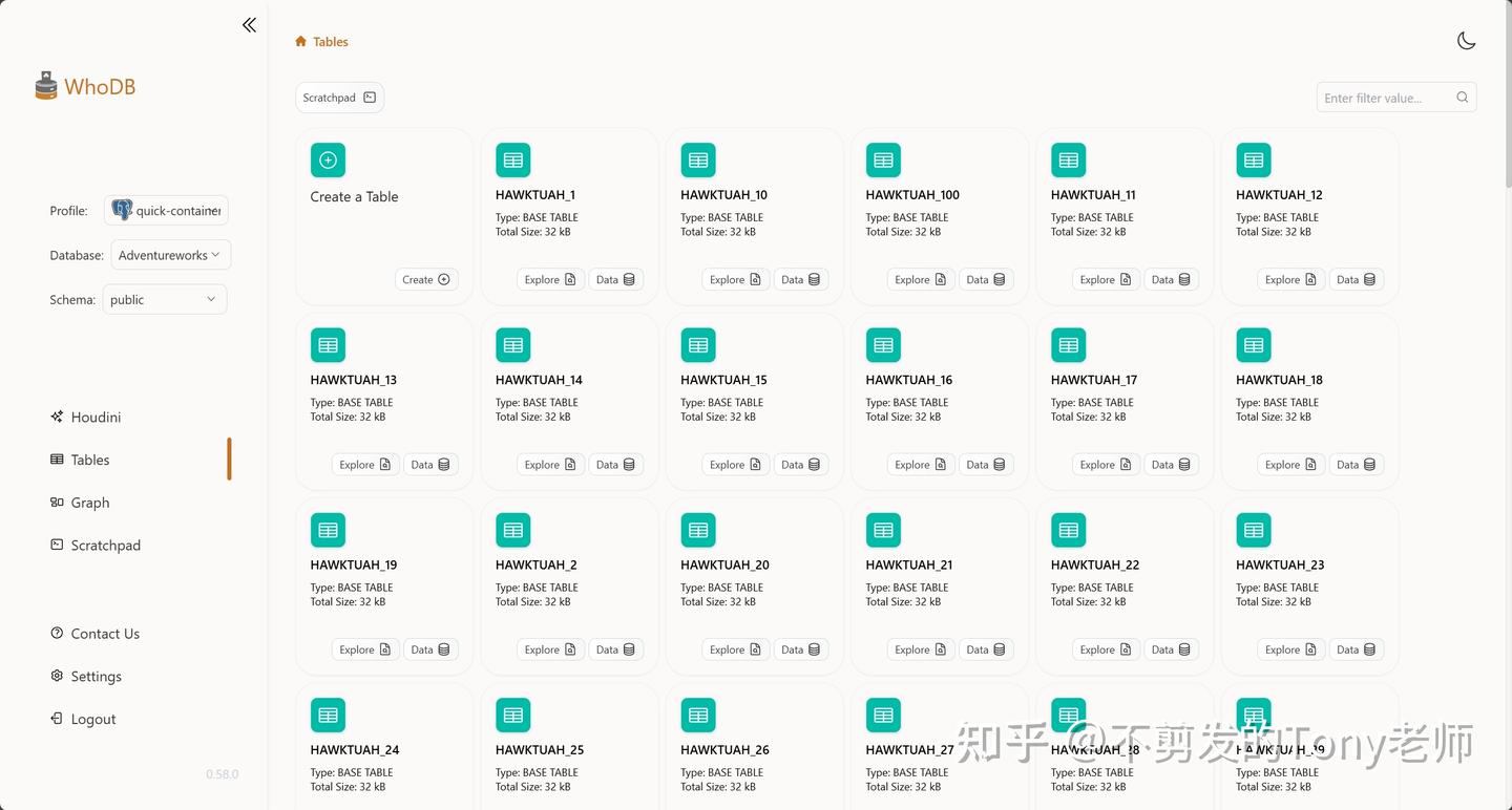 WhoDB：一款基于Web的免费AI数据库管理工具 - 知乎