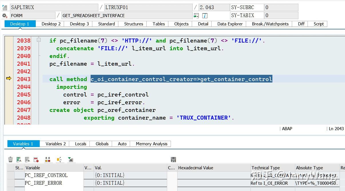 SAP ABAP 解析 excel 文件的函数 TEXT_CONVERT_XLS_TO_SAP 单步执行分析 - 知乎