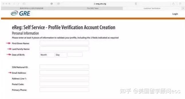 2022年GRE online报名流程 - 知乎